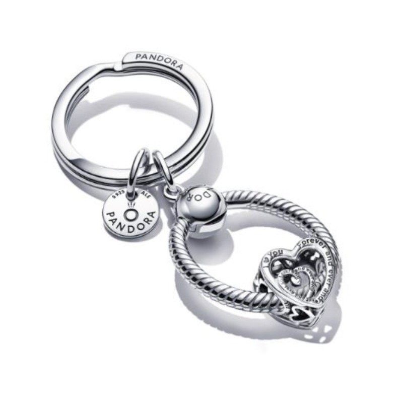 Idea Regalo Set Portachiavi I Love You Forever Mom » PC Gioielli